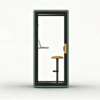 China 110V Professional Privacy Sound Booth for Open Plan Offices 1000x1000x2200mm for sale