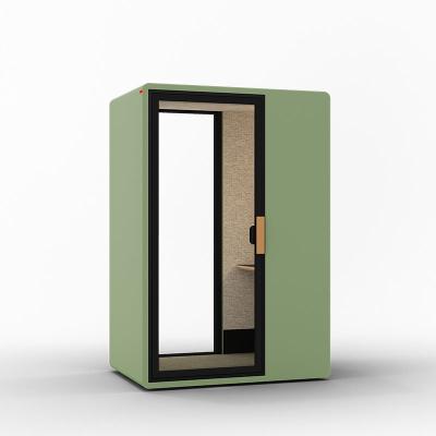 China Enterprise Acoustic Isolation Personal Soundproof Booth 1000x1500x2200mm for Hybrid Working for sale