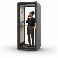 China Communication Office Soundproof Booth Room Portable For BPO Facilities for sale