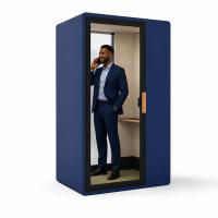 China Enclosed Insulation Quiet Portable Soundproof Pod For Office Workplace for sale