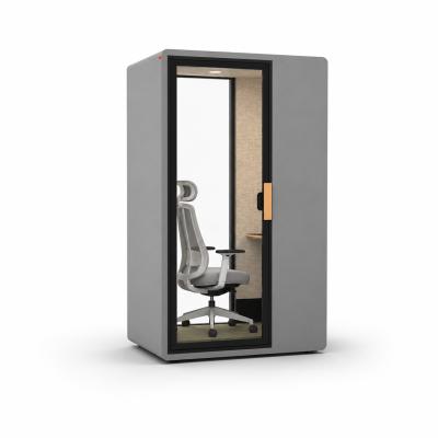 China Portable Soundproof Acoustic Cabin for Office Telephone Calls 35dB Noise Reduction 1000x1500x2200mm for sale