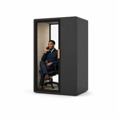 China Compact Mobile Office Pod Indoor Cabin W1000xD1500xH2200mm Space Saving Workplace for sale