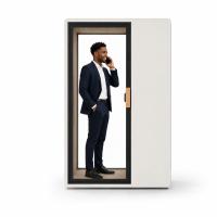 China Soundproof Acoustic Work Pod Office Meeting Cabin for HR Interviews 1000x1500x2200mm for sale