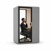 China Acoustic Meeting Pod for Office Retreat Single Person Soundproof Booth W1000xD1500xH2200mm for sale