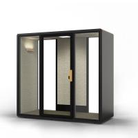 China Acoustic Workspace Modular Meeting Office Pods Cabin Noise Reduction OEM 220V 1000mm for sale