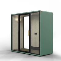 China Office Privacy Vocal Isolation Booth Cabin Sound Proof for Collaborative Work 1000mm for sale