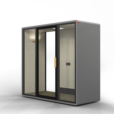 China Integrated Phone Office Sound Booth Encapsulation for Hybrid Workplace 1000x2360x2200mm for sale