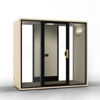 China Employee Privacy Booth W1000xD2360xH2200mm Soundproof Office Pod with USB Type-C for sale