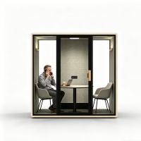 China Seamless Acoustic Meeting Pod Office Furniture 2200mm Height for Workplace for sale