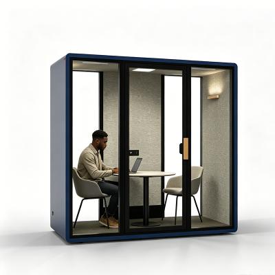China Quiet Retreat Privacy Vocal Isolation Booth Portable for Workplace Wellbeing 1000mm Wide for sale
