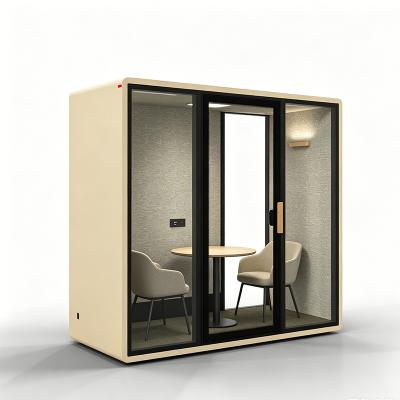 China Soundproof Office Pod Acoustic Vocal Isolation Booth 1000x2360x2200mm 220V for sale