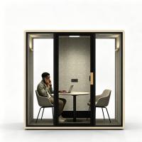 China Soundproof Office Pod Acoustic Vocal Isolation Booth 1000x2360x2200mm 220V for sale