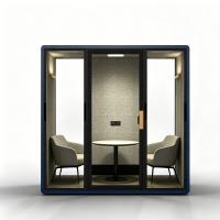 China Rust Proof Acoustic Sound Proof Phone Booth E0 Grade Eco Friendly for sale