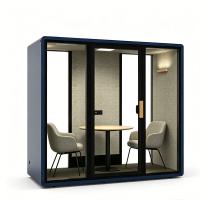 China Encapsulated Office Acoustic Vocal Isolation Booth Pod 220V USB Charging 1000x2360x2200mm for sale
