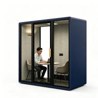 China 1000mm Vocal Isolation Booth Acoustic Room Self Contained Design for sale