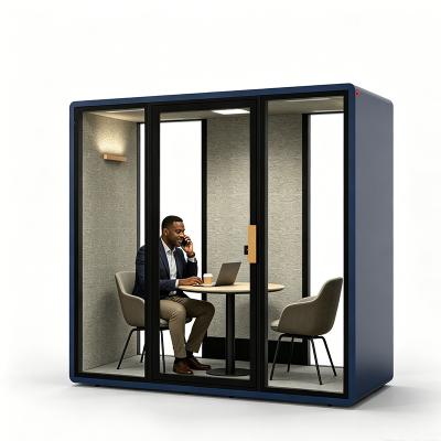 China Bulk Workplace Vocal Isolation Booth Pod Acoustic High Density for sale
