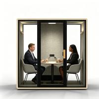 China Employee Privacy Booth W1000xD2360xH2200mm Soundproof Office Pod with USB Type-C for sale