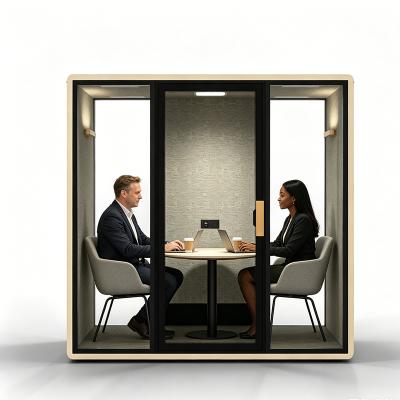 China Employee Privacy Booth W1000xD2360xH2200mm Soundproof Office Pod with USB Type-C for sale