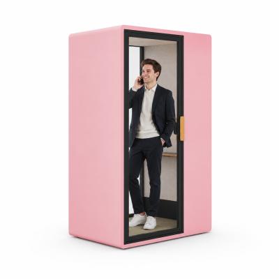 China Commercial Soundproof Pod Acoustic Meeting Booth 1000x1500x2200mm 220V for sale
