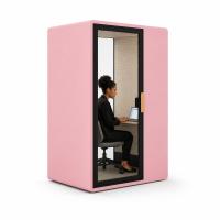 China Commercial Soundproof Pod Acoustic Meeting Booth 1000x1500x2200mm 220V for sale