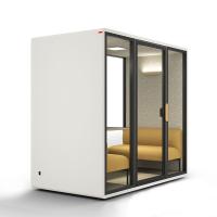 China OEM Soundproof Meeting Pod Office Privacy Booth Eco Friendly 220V 1336x2360x2200mm for sale