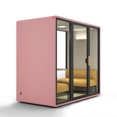 China Prefabricated Soundproof Meeting Pod 1336x2360x2200mm for Business Workspaces for sale