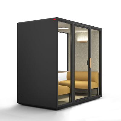 China Modular Room Privacy Booth Soundproof Office Pod 1000mm Custom for sale