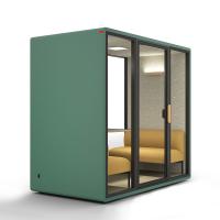 China Soundproof Acoustic Isolation Booth Meeting Cabin 1336x2360x2200mm for Office for sale