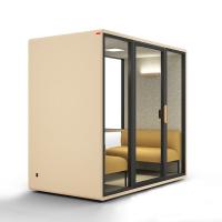 China Compact Privacy Office Pod Acoustic Cabin Soundproof Booth 1336x2360x2200mm OEM for sale