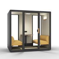 China Soundproof Office Meeting Pods Workspace Booth W1336 D2360 H2200mm 220V for sale