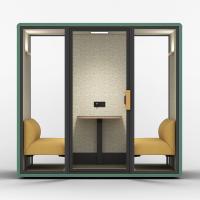 China 110V Prefab Soundproof Room Workspace Isolation Cabin booth office for sale