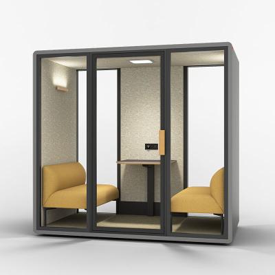 China Bulk Soundproof Meeting Pods 220V Modular Office Booth for Flexible Workspace for sale