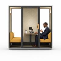 China OEM Compact Modular Sound Proof Room Phone Booth For Workspace for sale