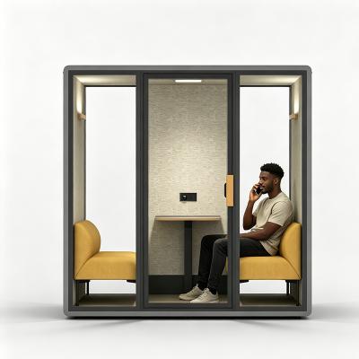 China Private Airtight Acoustic Booth Office Soundproof Pods 1336x2360x2200mm 220V for sale
