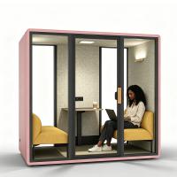 China Soundproof Office Phone Privacy Booth Study Pod for Calls Meetings 220V for sale