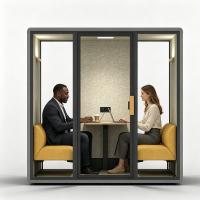 China Private Airtight Acoustic Booth Office Soundproof Pods 1336x2360x2200mm 220V for sale