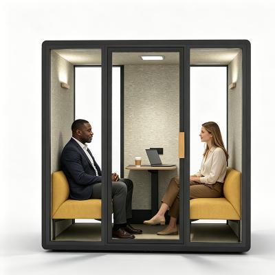 China Eco Friendly Enterprise Acoustic Vocal Booth For Workplace Rust Proof for sale