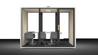 China Commercial 6-Person Acoustic Office Pod for Team Meetings for sale