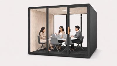 China 6-Person Acoustic Office Pod for B2B Workspace Projects for sale
