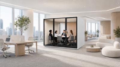 China Modular 6-Person Soundproof Office Booth for Team Meetings for sale