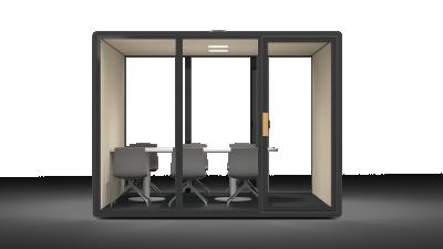 China 6-Person Privacy Meeting Pod for Modern Commercial Workspaces for sale