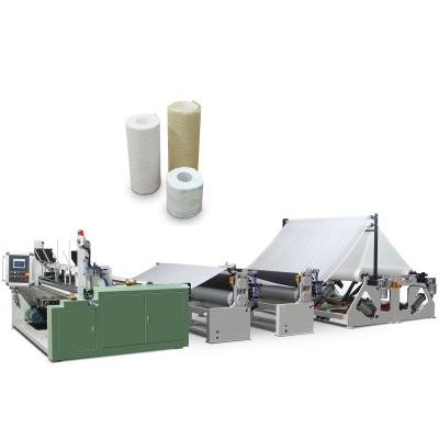 China Fully Automatic Toilet Roll Rewinding Machine Production LINE With Embossing Unit , Point To Point for sale