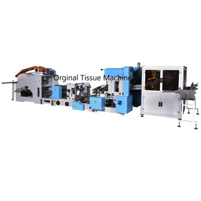 China 1/4 Fold High Speed Napkin Machine 300m/min Automatic Transfer 380V for sale