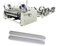 China Toilet Paper Production Line with Touch Screen Control - 150-300mm Adjustable Cutting & 15-30 Cuts/Minute Speed for sale