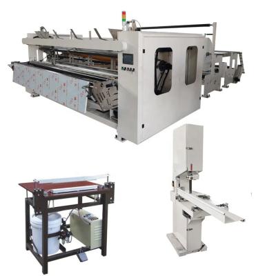 China Touch Screen Toilet Paper Wrapping Machine Steel to Rubber Embossing 150-300mm for sale