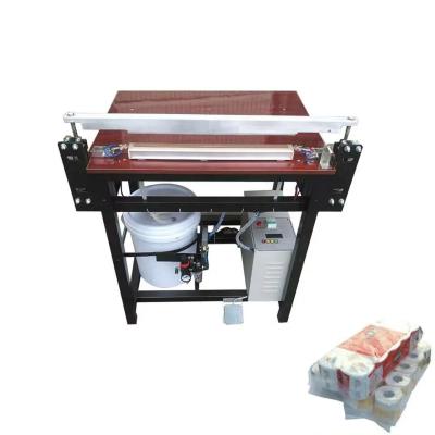 China Steel Embossed Toilet Paper Wrapping Machine 150-300mm Cutting Diameter 0.5-0.8 Mpa Air Supply for sale