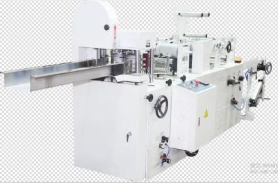 China CJ-190-400 Industrial Paper Folding Machine 190-400mm Width 2.1-4.1Kw Power Tissue Napkin Maker for sale