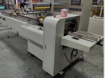 China DJ-200A Full Automatic Single Paper Roll Wrapping Machine 120-200 rolls/min 430mm Film Width for sale