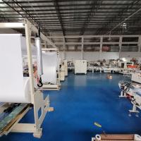 China V Fold Facial Tissue Making Machine 200mm Folding Size 380V 50Hz 0-110m/min for sale