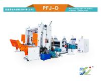 China 1500mm Jumbo Roll Slitter Rewinder Machine PFJ-D with 1000m/min Speed and 2.5m Roll Capacity for sale